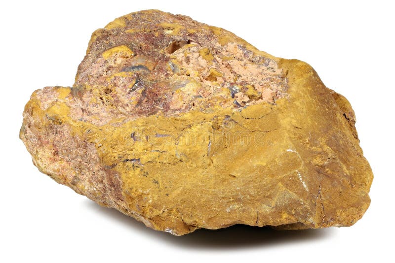 Limonita - Mineral De Hierro Foto de archivo - Imagen de material ...