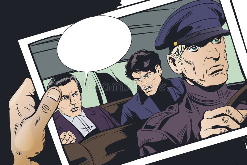 Limousine Driver and Passengers Stock Vector - Illustration of concept ...