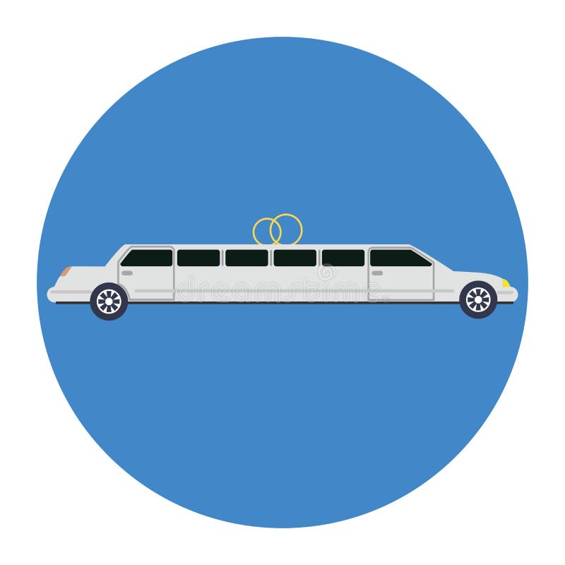 Limousine icon. stock vector. Illustration of luxury - 113705919