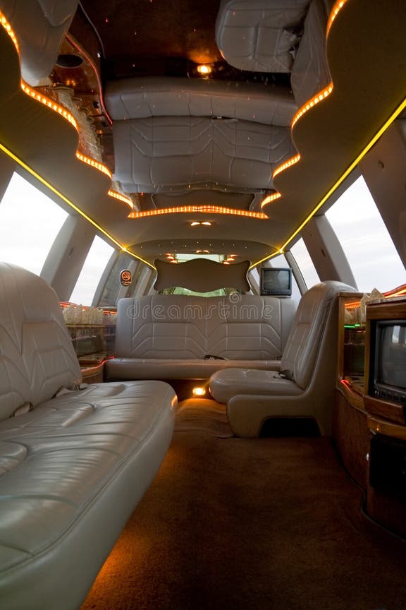 Limousine interior stock image. Image of privileged, prosperous - 1632471
