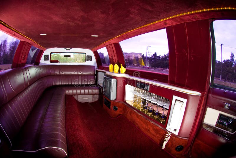 Limousine Interior stock photo. Image of tinted, limo - 4672266