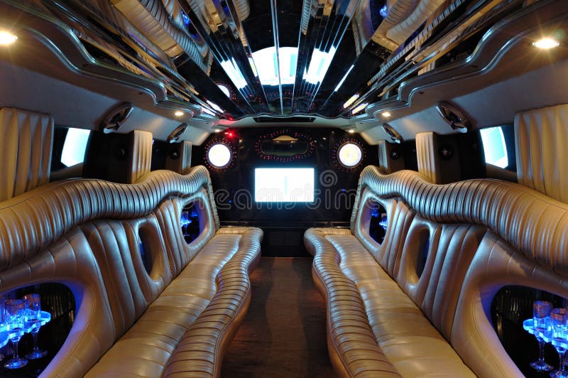 Limousine interior stock image. Image of classy, interior - 1632481