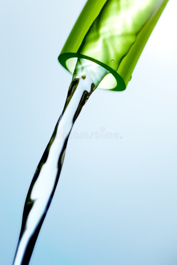 Limpid water flowing stock image. Image of consume, clear - 5903935