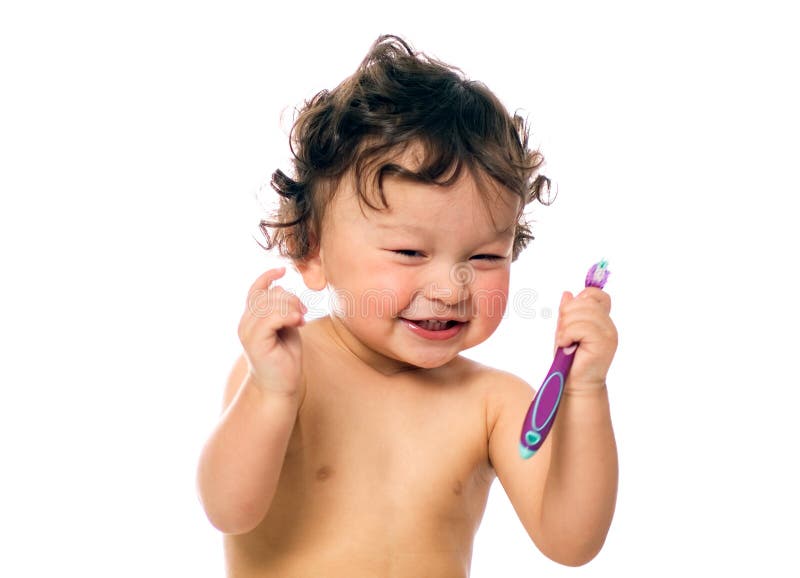 Limpie los dientes. foto de archivo. Imagen de limpio - 3507636