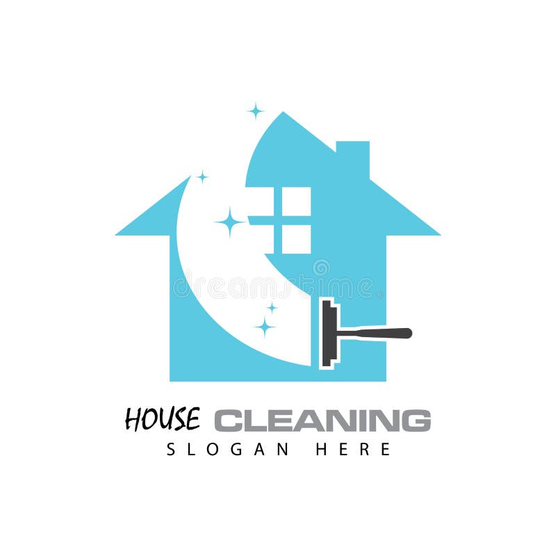 Limpieza Servicio Limpio Logo Icono Vector Plantilla Ilustración del ...