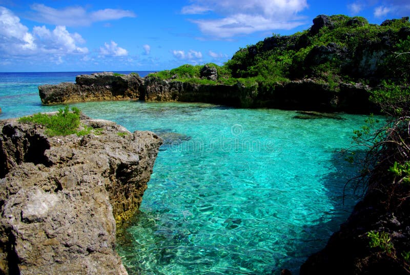 Limu Pools, Niue stock photo. Image of ocean, niue, rural - 53677524
