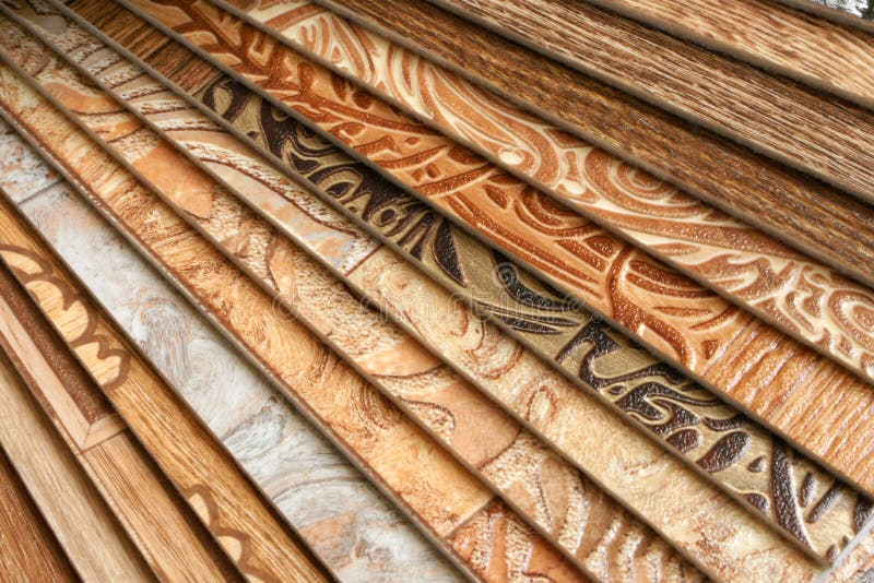 Linóleo natural da coleção imagem de stock. Imagem de interiores - 31068629