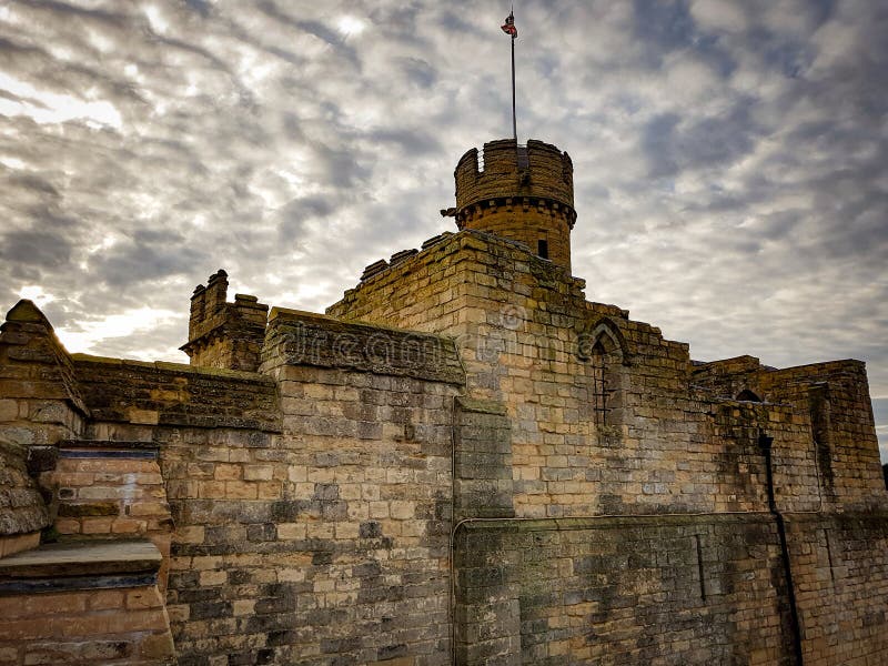 Lincoln Castle England Architecture History Medieval Stock Photo ...