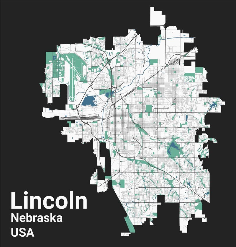 Nebraska State Map, USA. Set of Nebraska Maps with Outline Border ... Nebraska State Map, USA. Set of Nebraska Maps with Outline Border ...