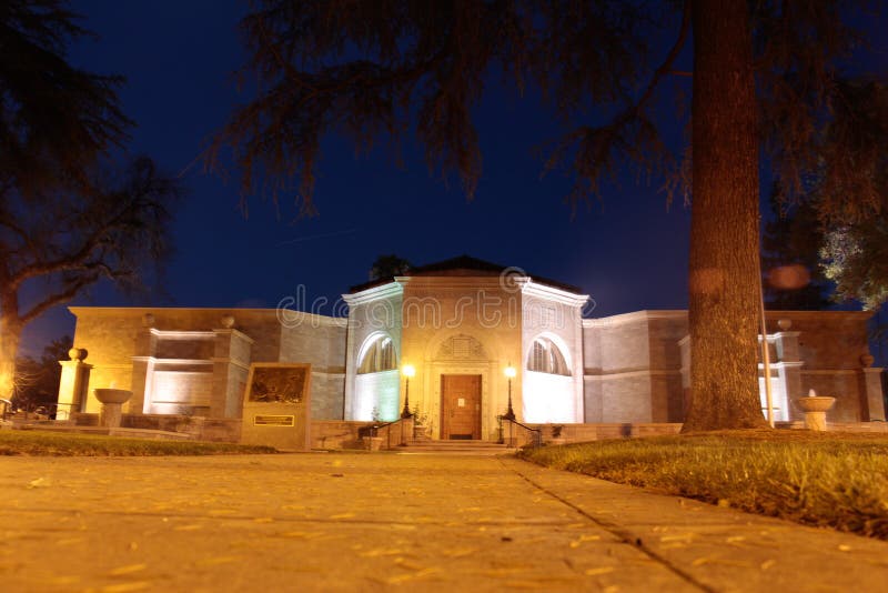The Lincoln Memorial Shrine in Redlands Stock Image - Image of building ...