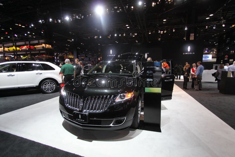Lincoln Model 2011 at Chicago Auto Show Editorial Photo - Image of ...