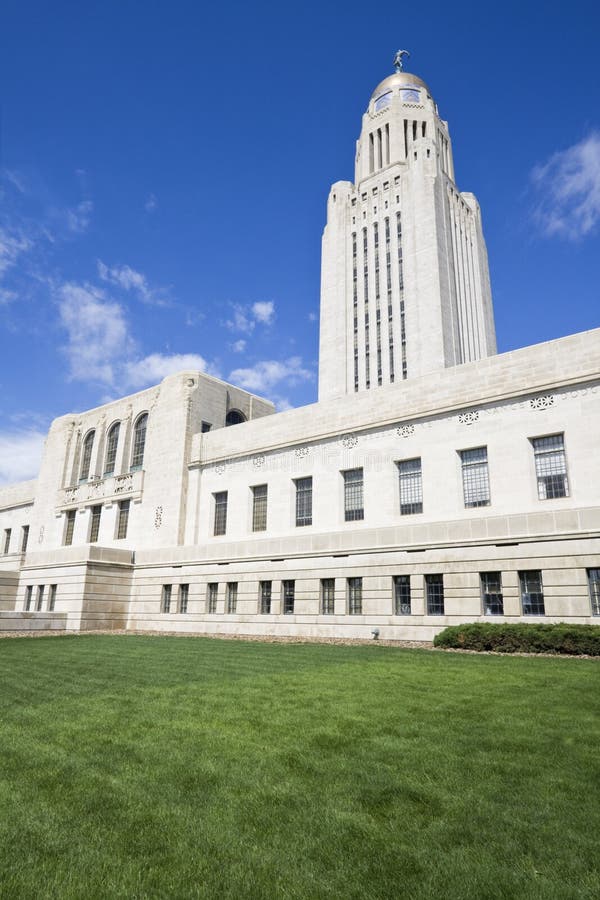 Nebraska State Capitol Building Stock Image - Image of capital ...