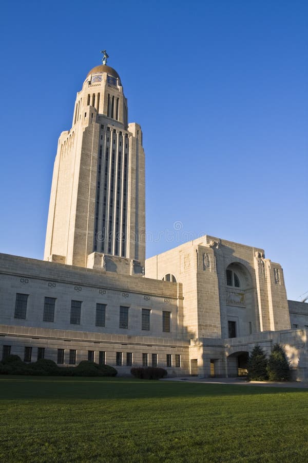 Lincoln, Nebraska - State Capitol Stock Photo - Image of classical ...