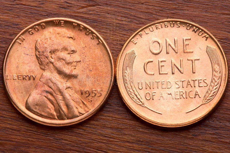 Lincoln One Cent stock photo. Image of banking, currency - 21824558