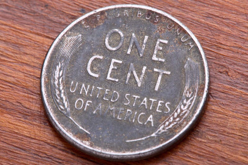 Lincoln One Cent stock photo. Image of lincoln, coins - 21824672