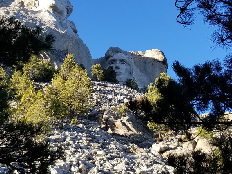 Lincoln Overshadowed editorial stock image. Image of lincoln - 151367954