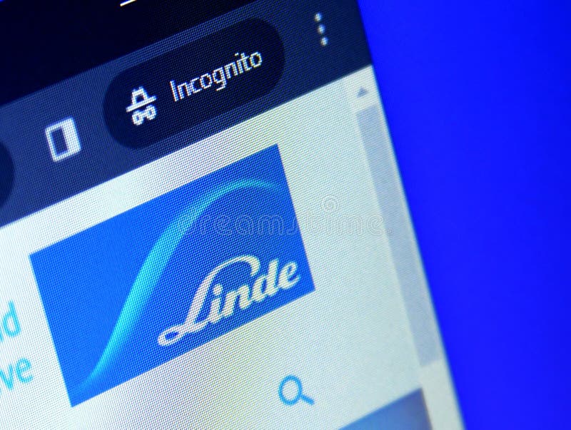 Linde chemical company editorial stock photo. Image of phone - 300950658