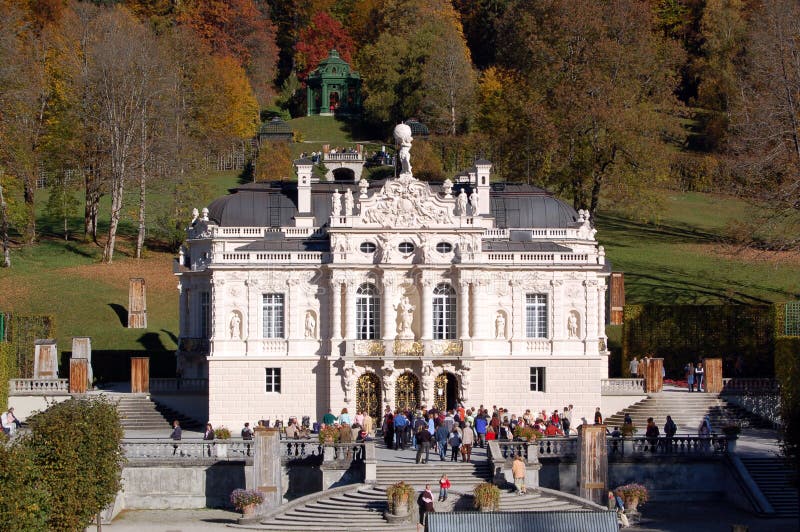 Grotto Of Venus In Linderhof Castle, Bavaria Stock Photo - Image of ...
