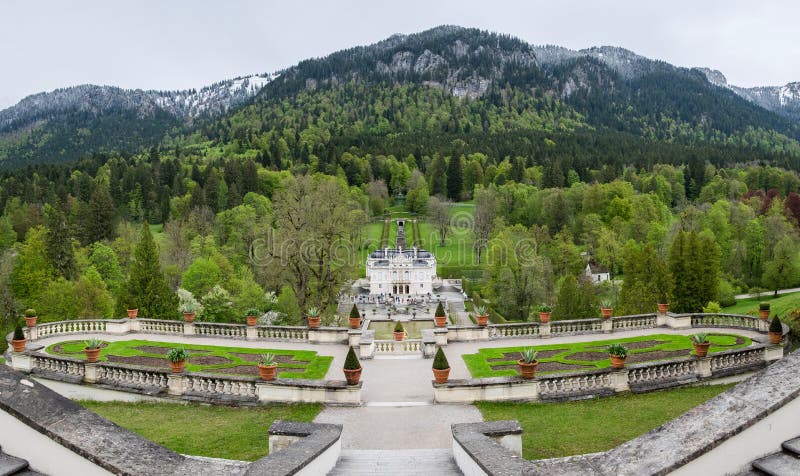 Grotto of Venus in Linderhof Castle, Bavaria Stock Photo - Image of ...