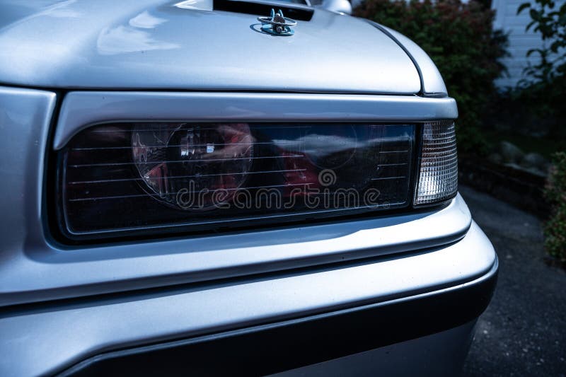 Front Car Light and Direction Indicator Editorial Stock Photo - Image ...