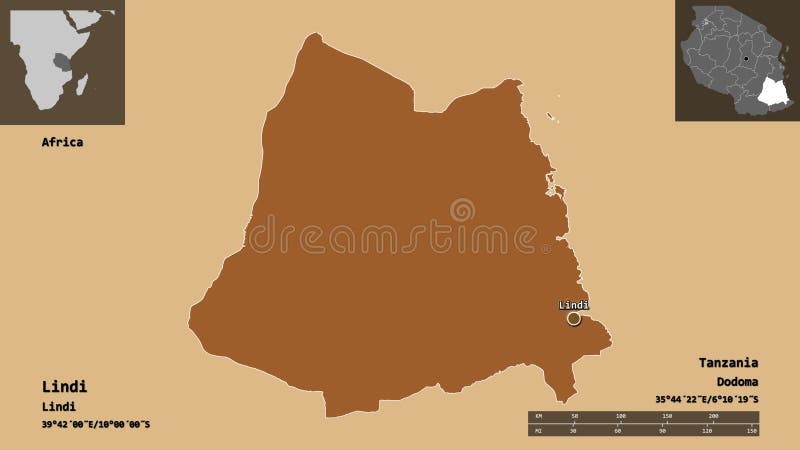 Lindi, Region of Tanzania,. Previews. Pattern Stock Illustration ...