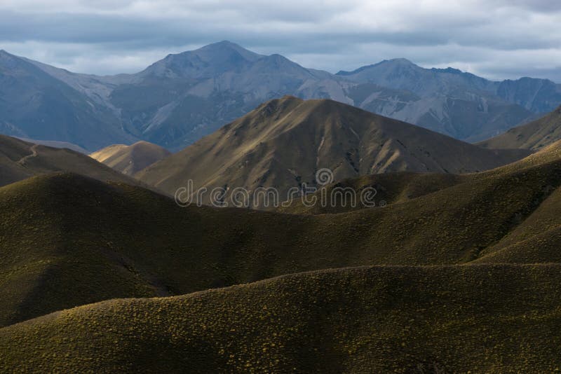Lindis pass stock photo. Image of otago, outdoor, mountains - 89997320