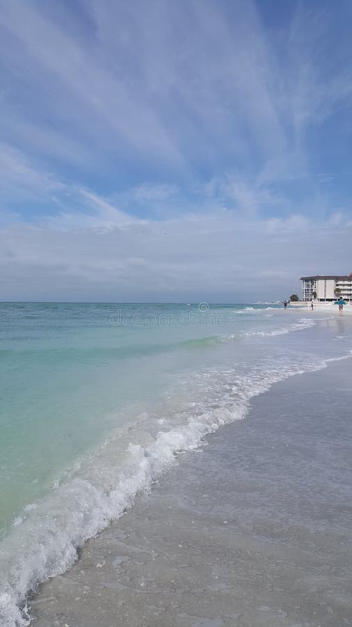Lido Key Beach 1 editorial image. Image of florida, water - 110628745