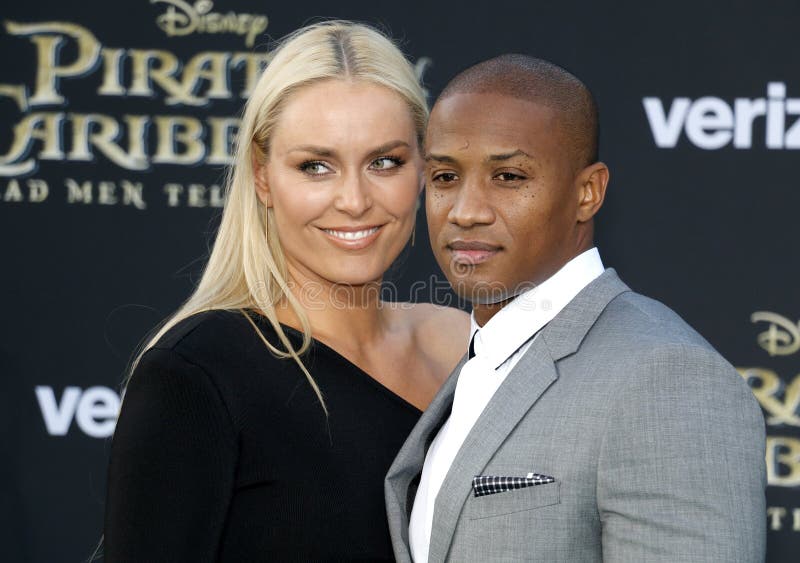 Lindsey Vonn y Kenan Smith imagen editorial. Imagen de belleza - 92773320