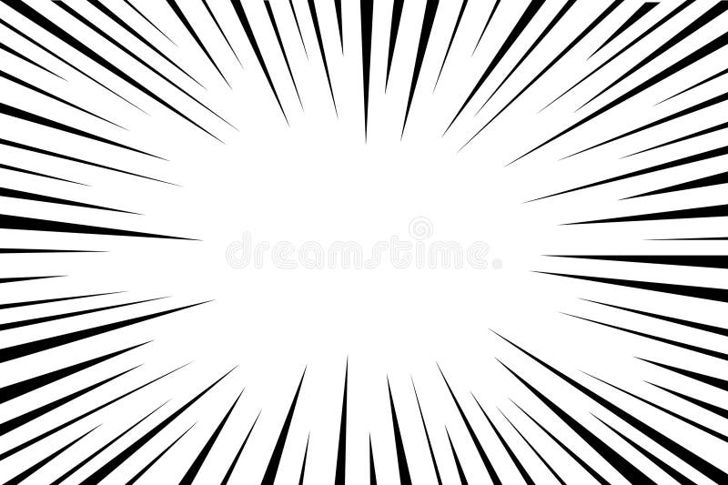 Line Action Comic Effect, Concentration Line Art Background, Explosion ...