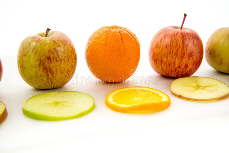 A line of apples stock image. Image of bunch, color, droplets - 15934455