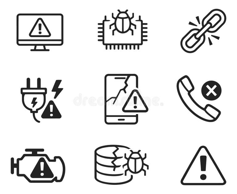 Broken System Bug Stock Illustrations – 1,464 Broken System Bug Stock ...