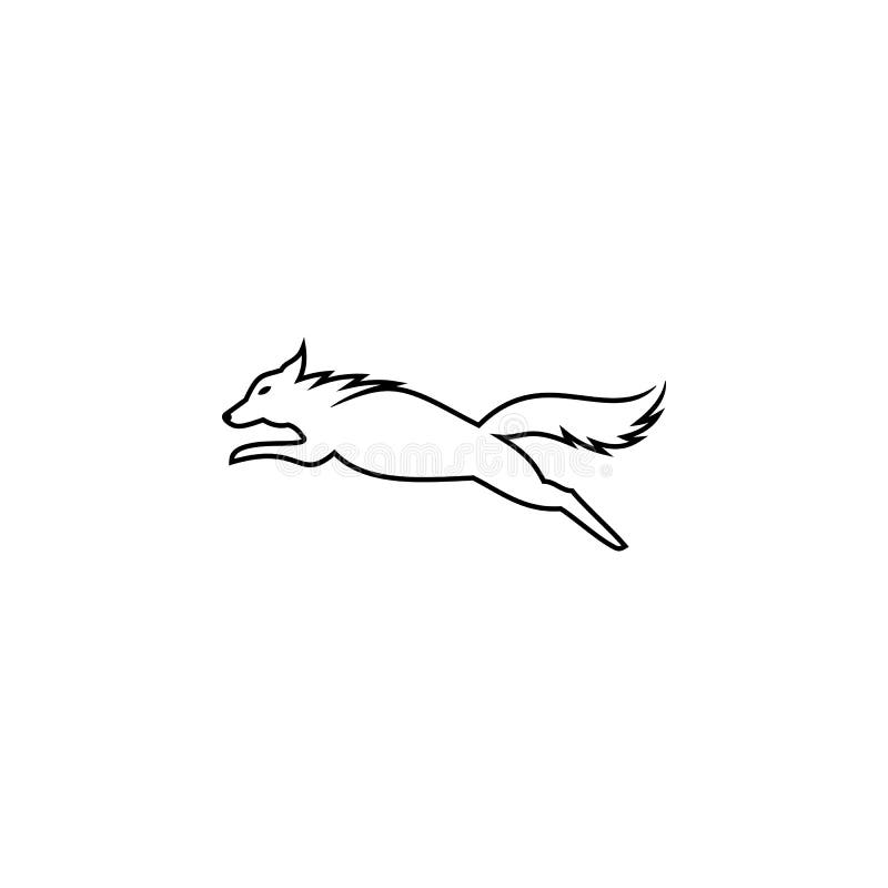 Fox Drawing One Line Stock Illustrations – 189 Fox Drawing One Line ...