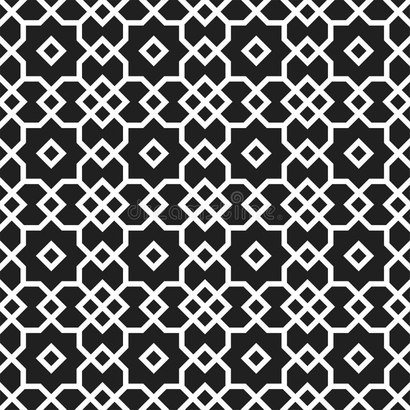 Seamless Arabic Pattern Background Design Stock Vector - Illustration ...