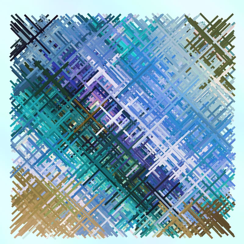 Line Art, Graphic, Fabric Pattern, Abstract Stock Illustration ...