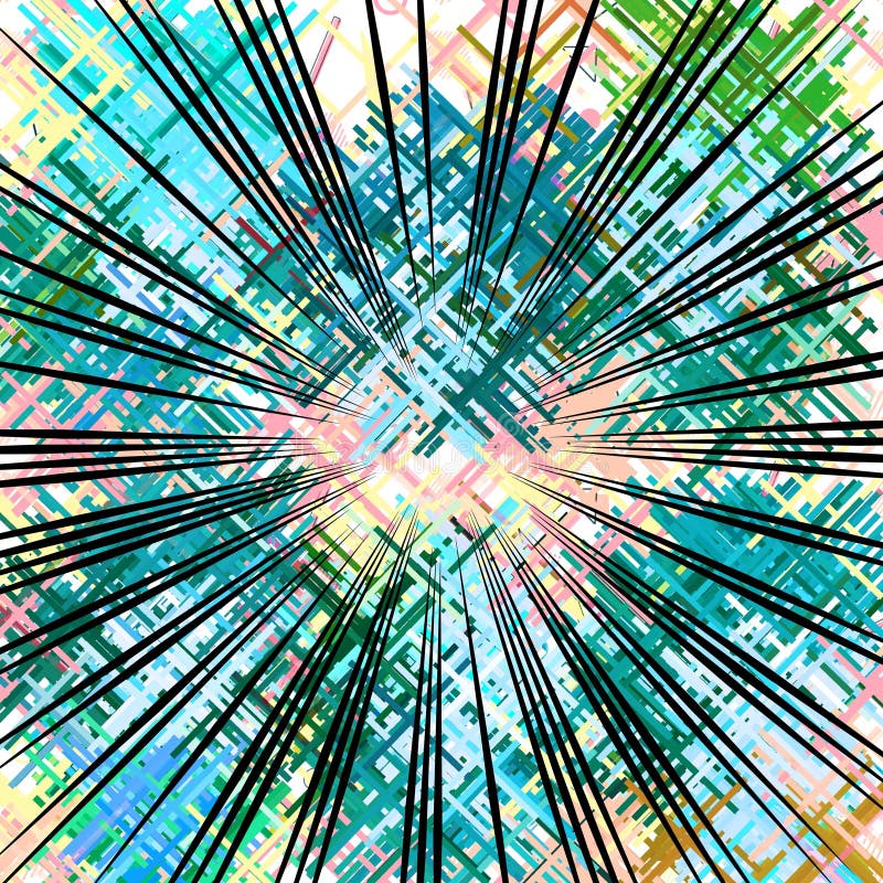 Line Art, Graphic, Fabric Pattern, Abstract Stock Illustration ...