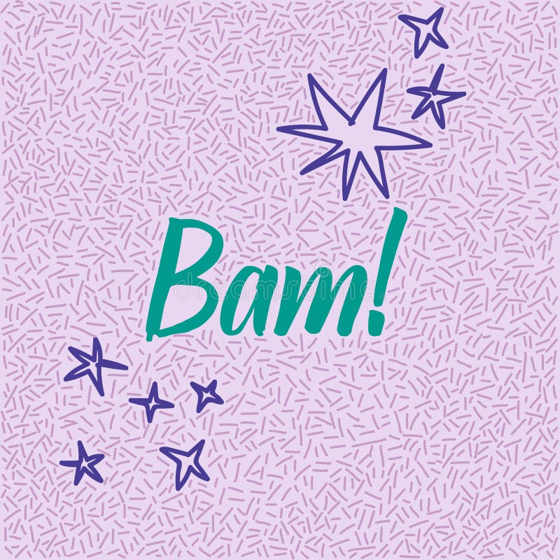 Bam Letter Stock Illustrations – 155 Bam Letter Stock Illustrations ...