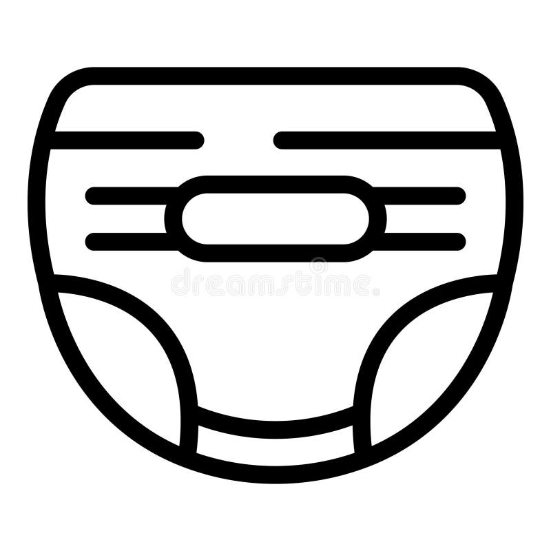 Diaper Line Art Vector Stock Illustrations – 2,657 Diaper Line Art ...