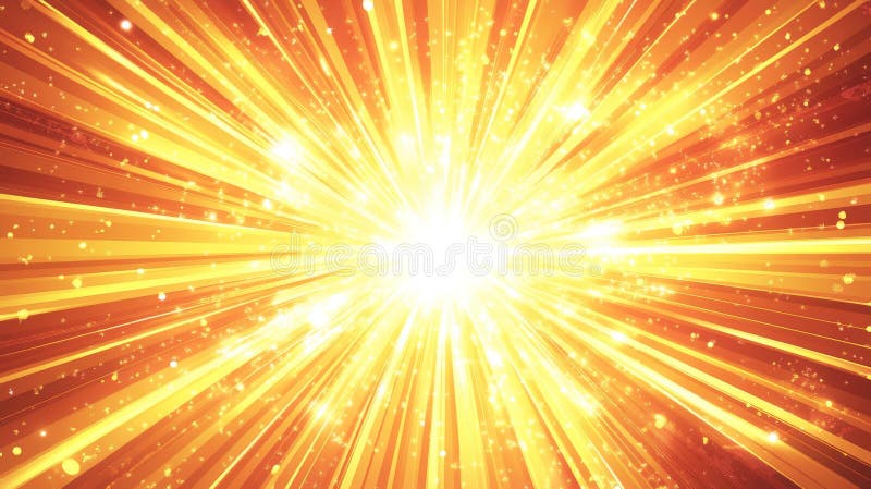 Line Art Illustration Featuring an Abstract Orange Background with a ...