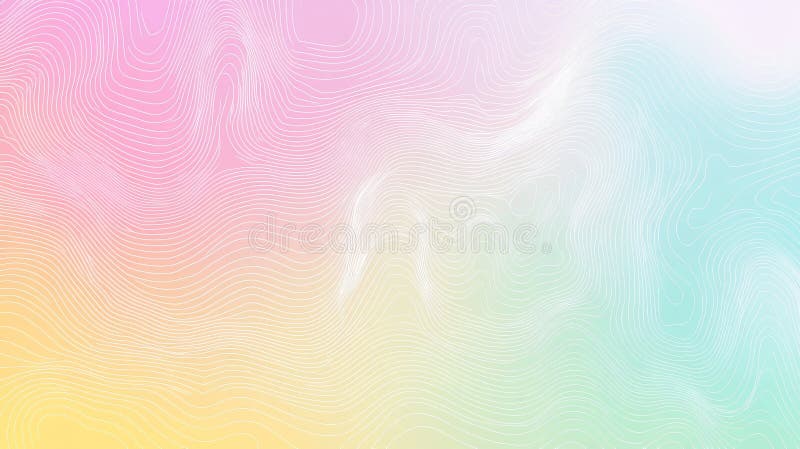 Line Art Illustration Featuring a Simple Bulging Pattern that Can Be ...