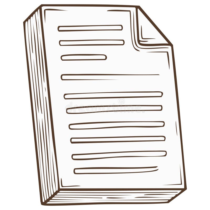 Stack Paper Documents Stock Illustrations – 11,274 Stack Paper ...