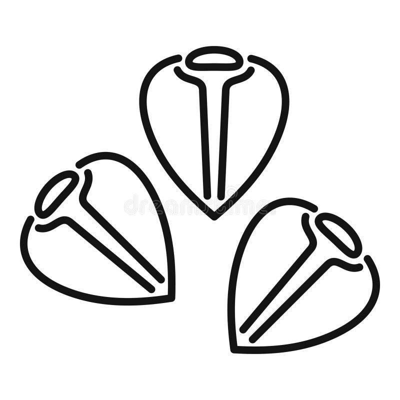 Line Art Illustration of Three Hazelnuts in a Nutshell Stock Vector ...