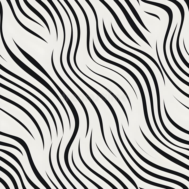 Line Art Minimal Style and Unique Texture with Seamless Pattern Stock ...