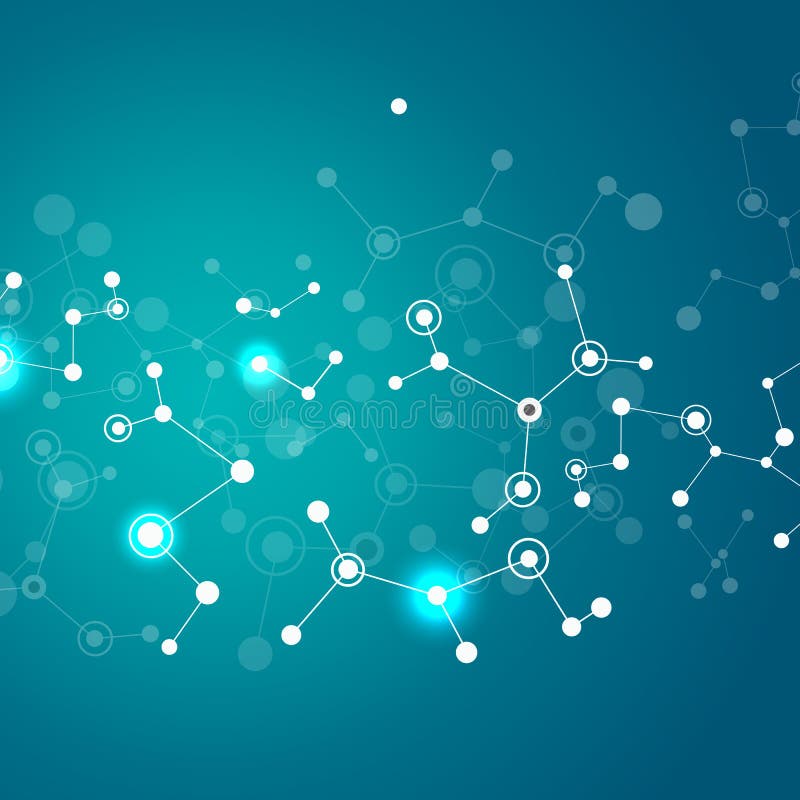 Line Art Pattern. Medical Science Background. Geometric Art Stock ...