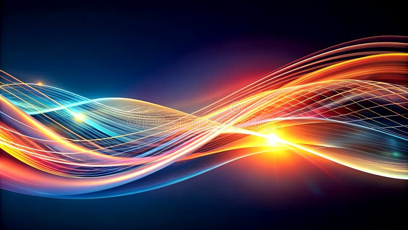 Line Art the Rhythmic Flow of Lines in a Study of Movement and ...