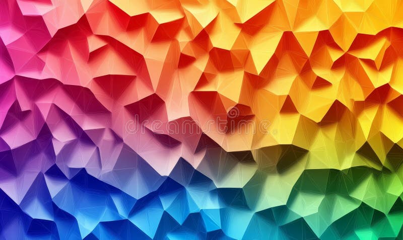 Line Art Triangle Pattern Background with Low Polygons Stock Photo ...