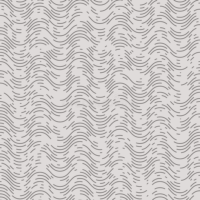 Line Art Vector Background Seamless, Noise Wave Pattern Abstract ...