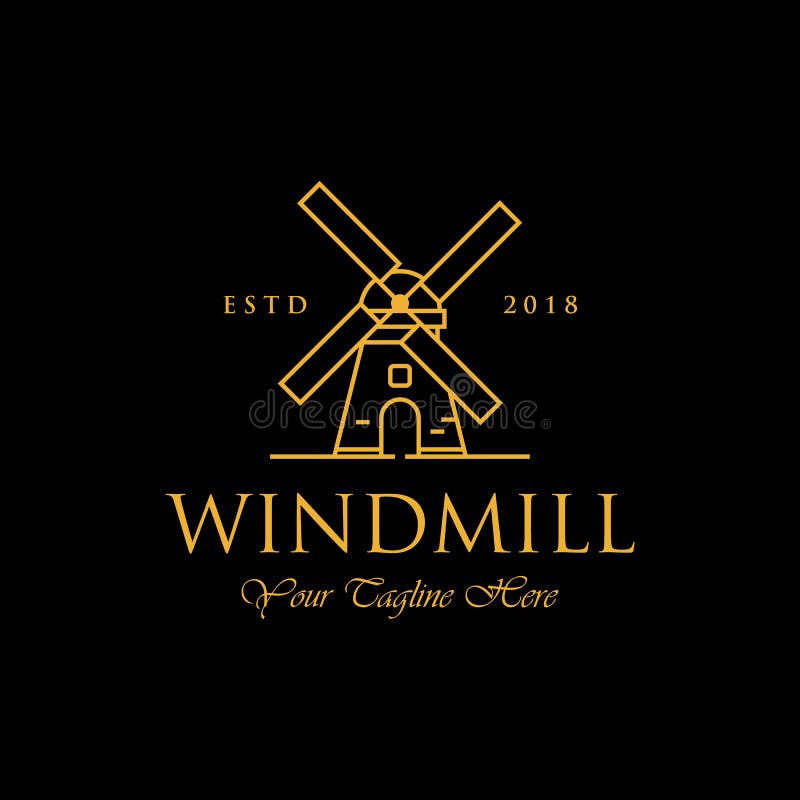 Windmill Logo Stock Illustrations – 8,259 Windmill Logo Stock ...