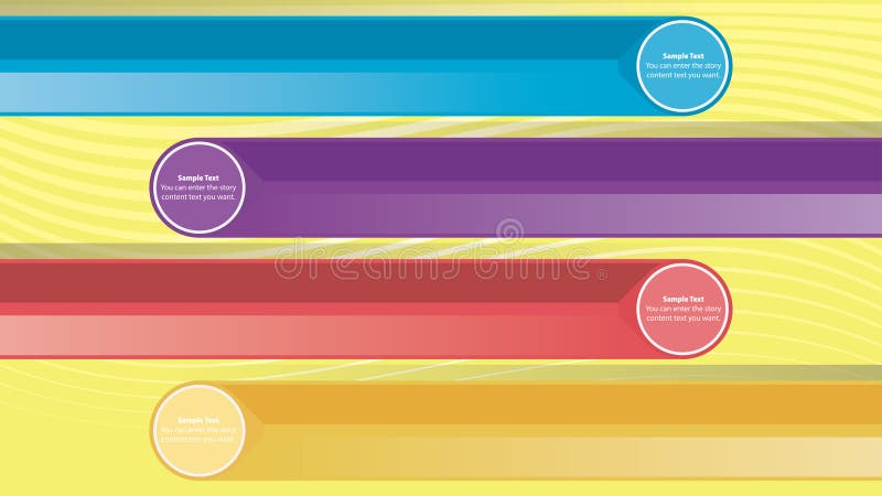 Infographics Template Business Infographic Design in Yellow Background ...