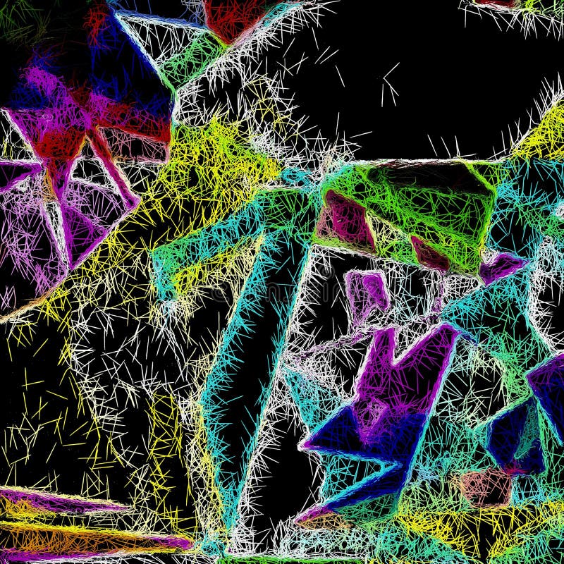 Line Based Background Art Embracing the Beauty of Intricate Patterns ...