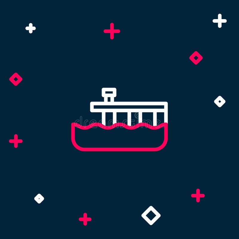 Line Beach Pier Dock Icon Stock Illustrations – 215 Line Beach Pier ...